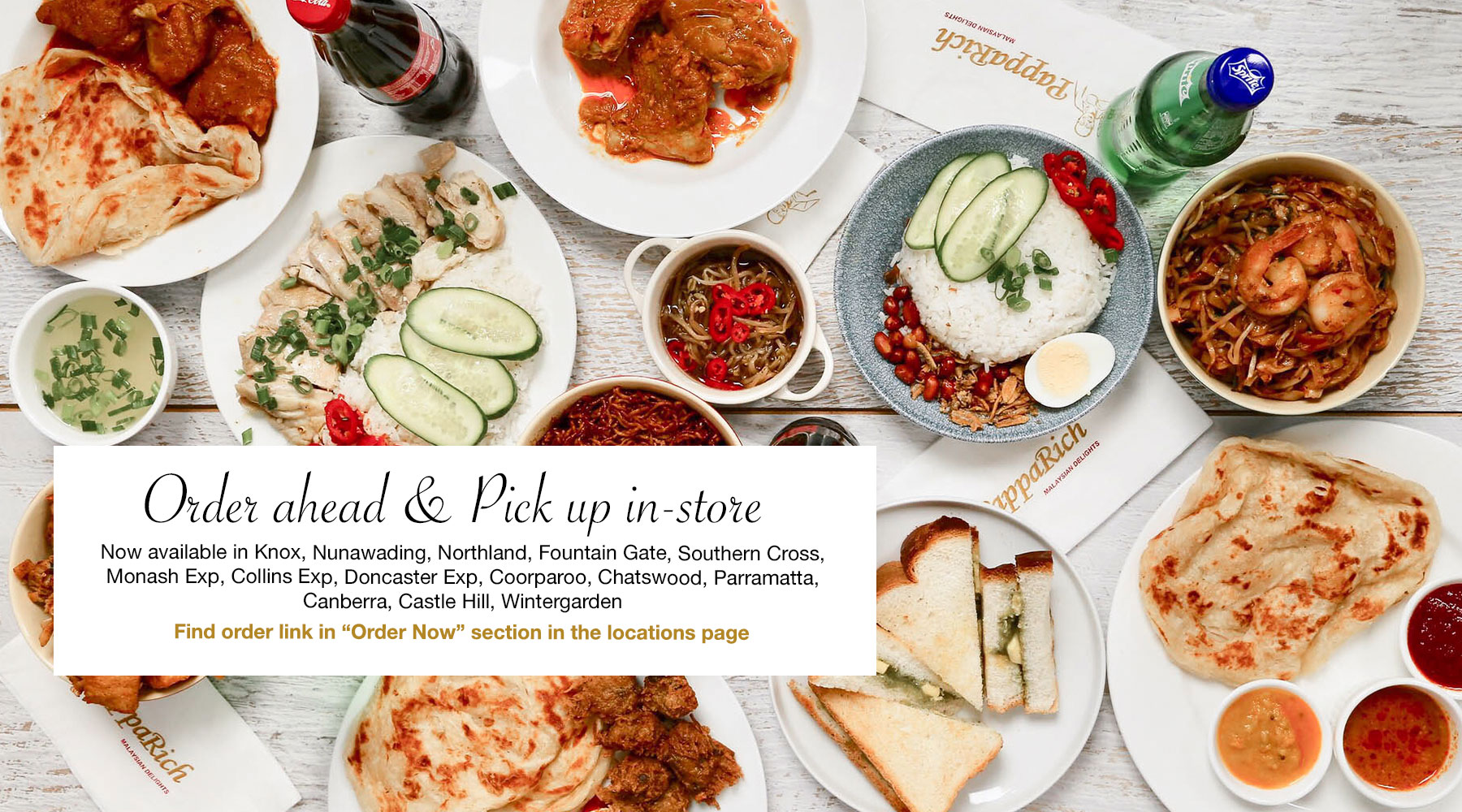 Find a Papparich Outlet